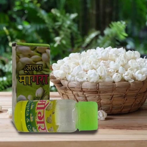 100% Genuine Mogra Flowers Attar For Pooja 2 ml | Hindu Temple Stores