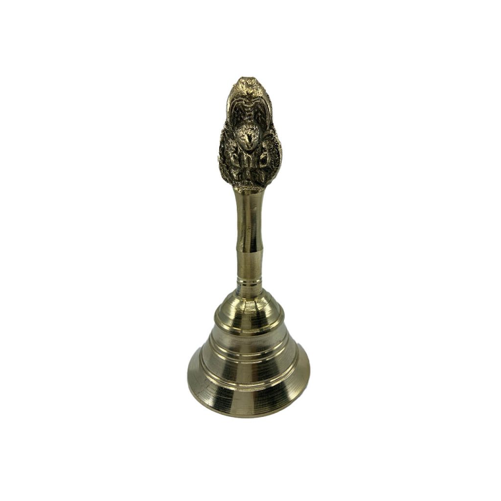 Shop Handmade Solid Brass Pooja Ghanti for Pooja | Hindu Temple Stores